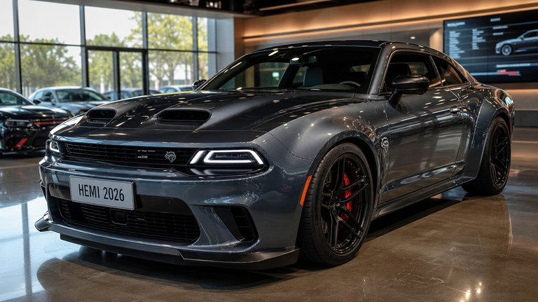 2026 Dodge Charger Hellcat Hemi: o retorno mais poderoso do muscle car ...