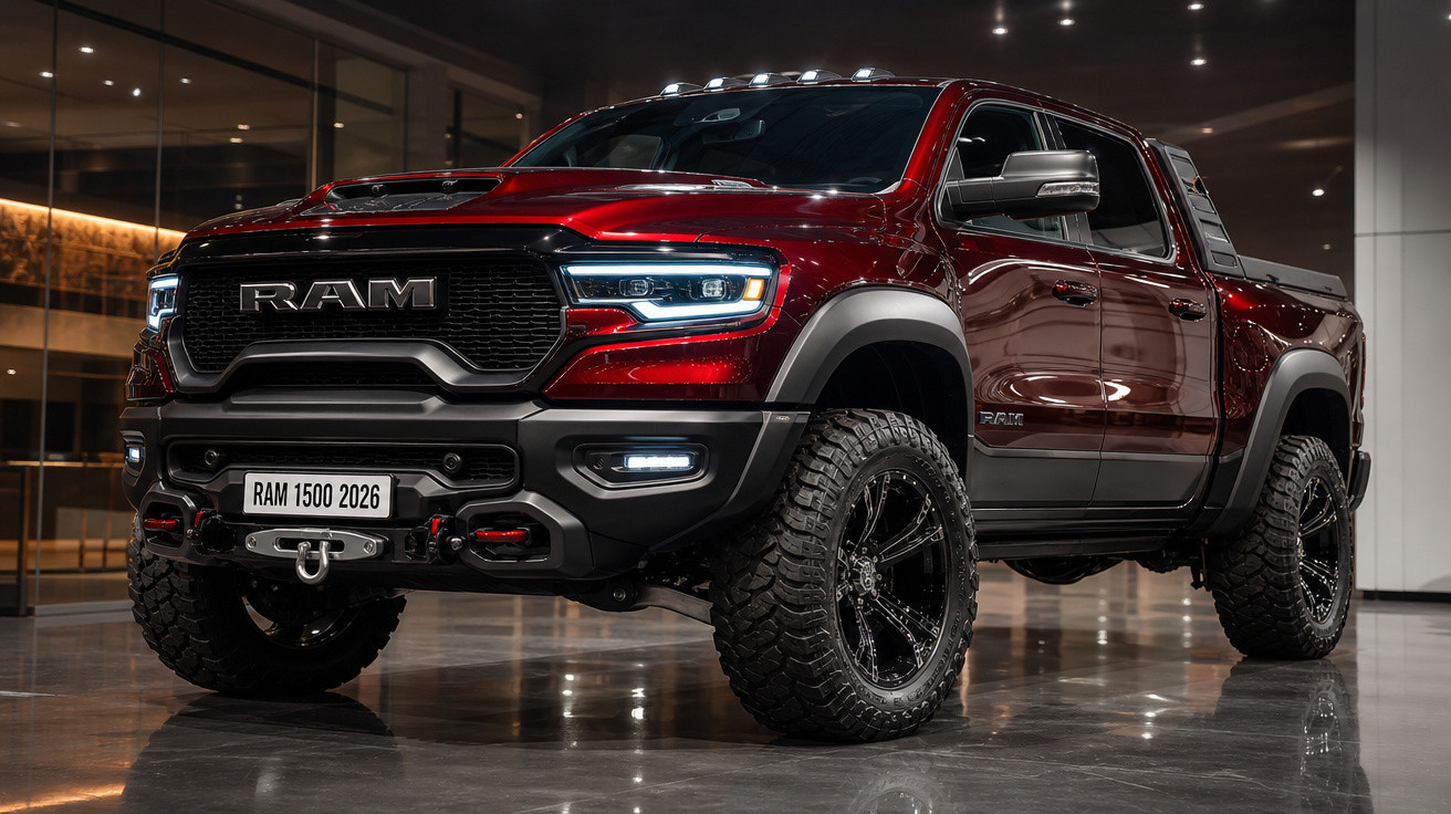 2026 Ram 1500 novíssima: motor diesel potente, capacidade de reboque ...