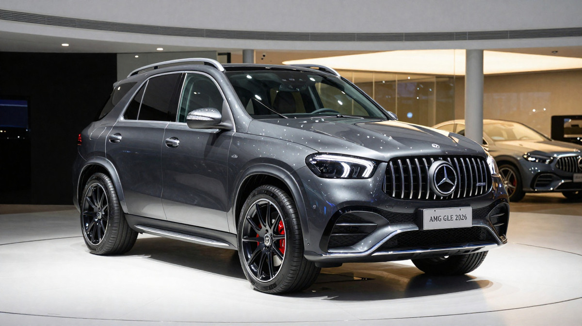 Mercedes-AMG GLE 53 2026: mais potência nas versões 4MATIC+ e HYBRID ...