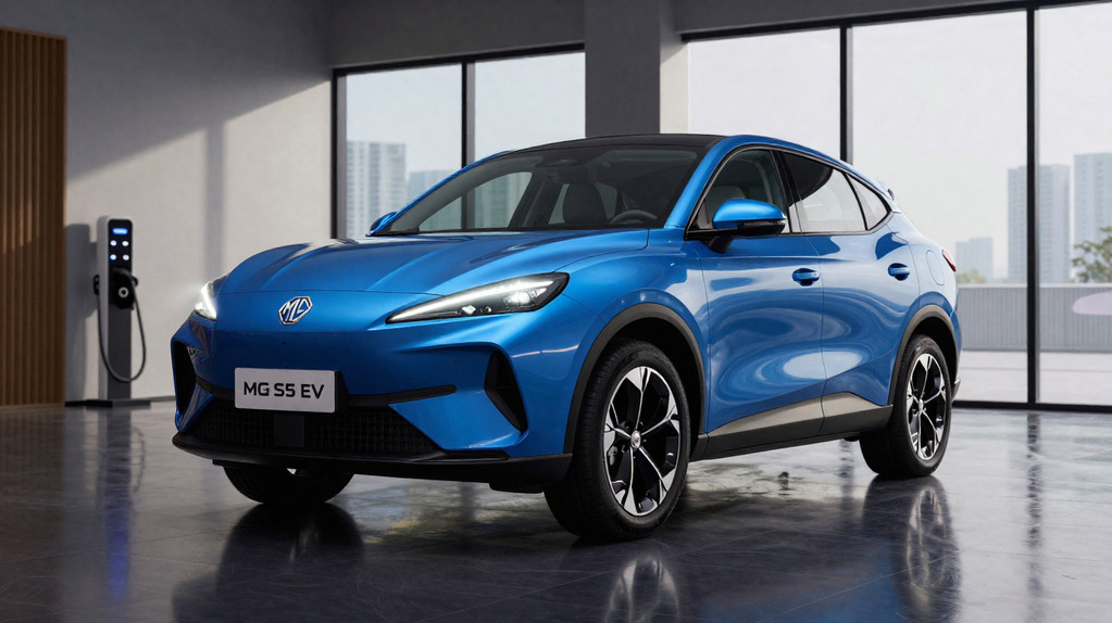 MG S5 EV no ECAR SHOW 2025: autonomia, potência e preços em Portugal ...
