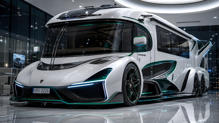 2026 Koenigsegg Motorhome: uma visão ousada do luxo sobre rodas ...